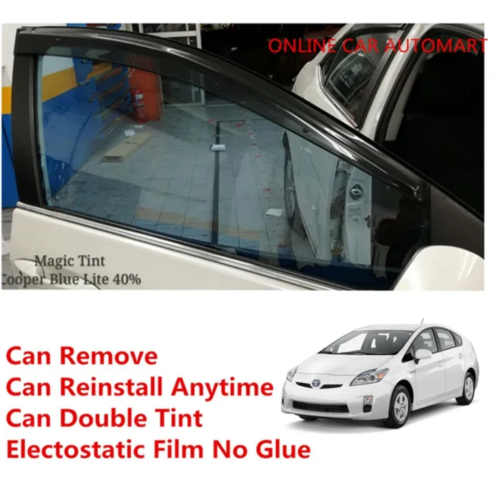 OEM Pre-Cut Shape Magic Tinted Solar Tinted (4 Windows) 40% Cooper Blue ...