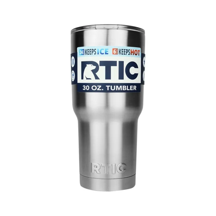 RTIC Double Wall Vacuum Insulated Tumbler, 30 oz. Stainless Steel | Lazada