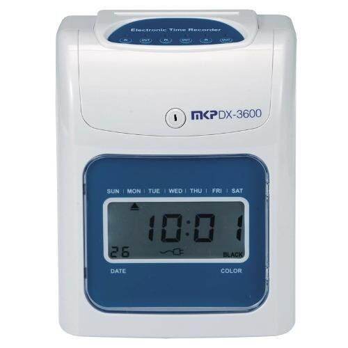 MKP Time Recorder DX-3600 / Punch Card Machine Attendance Machine | Lazada