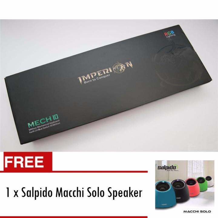 Imperion MECH 10 - 104 Keys Mechanical Keyboard (RGB Lighting) | Lazada