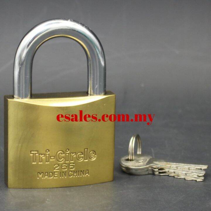 Tri-Circle Padlock 266 | Lazada