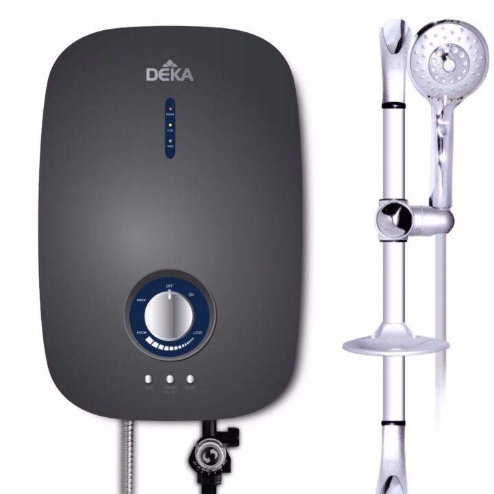 DEKA Water Heater with Inverter DC Pump E800 (Dark Grey) | Lazada