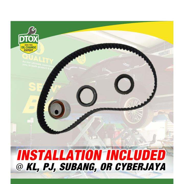 Proton Persona Timing Belt Kit (Gates) (Installation included) | Lazada