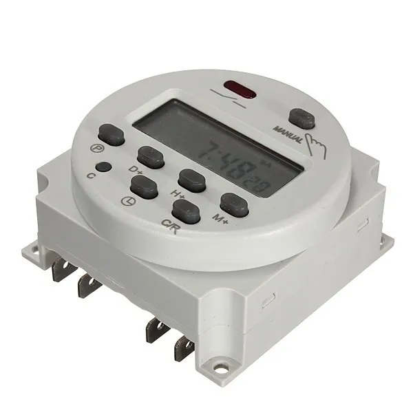 10pcs New 110V/220V AC Timer Digital LCD Power Programmable Time Switch ...