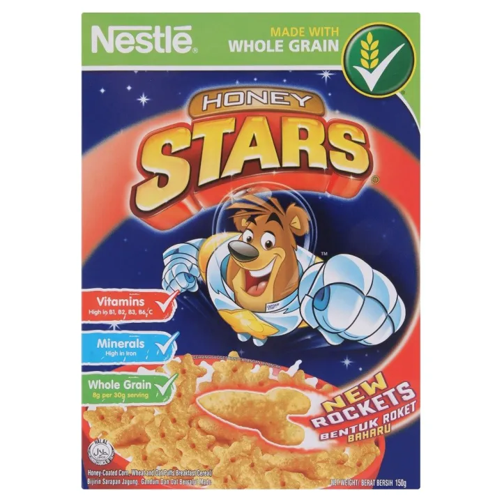 Nestlé Honey Stars Breakfast Cereals 150g | Lazada