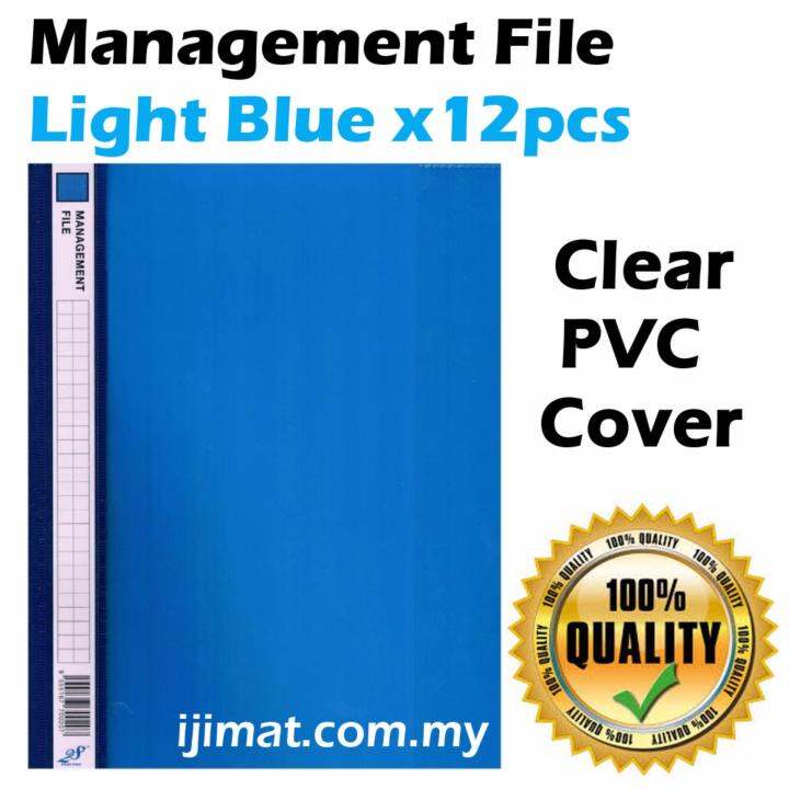 East-File 1807 PVC Management File A4 Good Quality (12pcs/pack) (Light ...