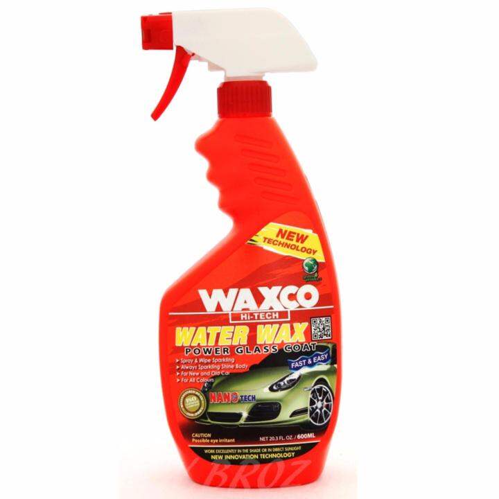 Waxco Hi-Tech Water Wax Power Glass Coat | Lazada