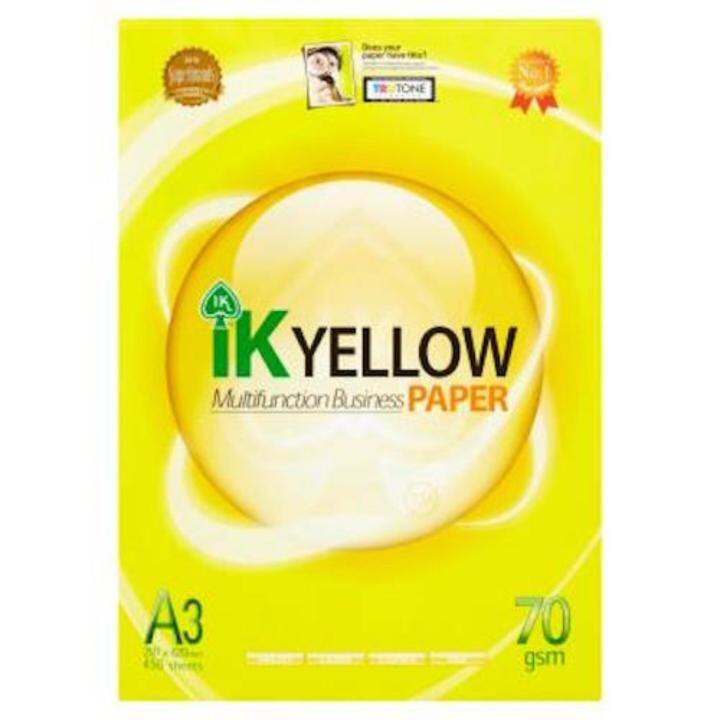 IK YELLOW A3 Simili Paper 70GMS 450's | Lazada