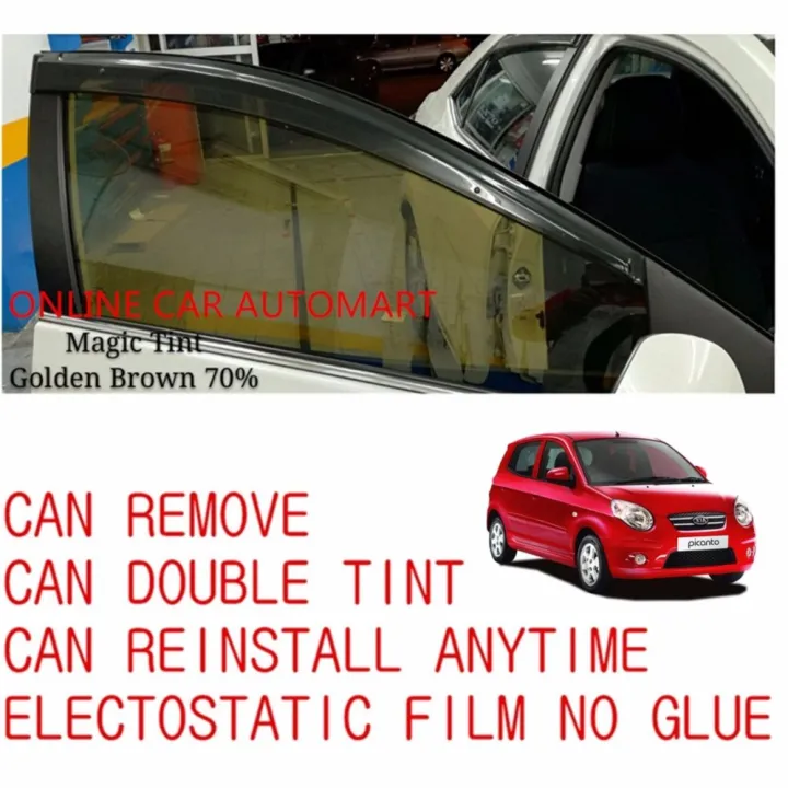 OEM Pre-Cut Shape Magic Tinted Solar Tinted (4 Windows & Rear Window ...