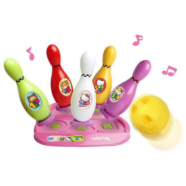 HELLO KITTY PLAY AND LEARN BOWLING SET toys for girls | Lazada
