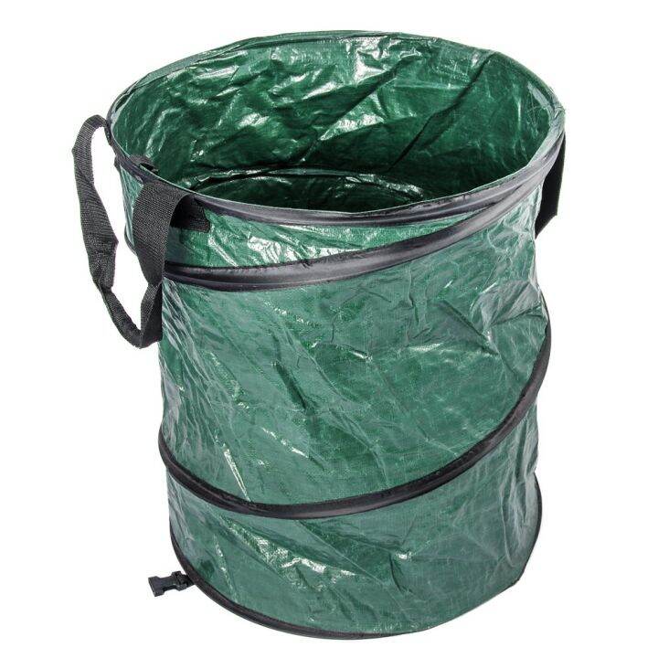 48 x 60 Portable Folding Collapsible Pop-up Trash Bin Dustbin Garbage ...