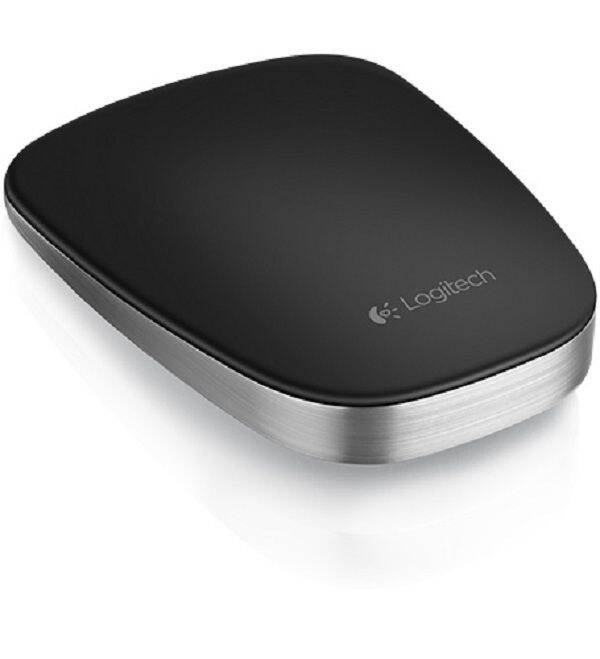 Logitech Ultrathin Bluetooth Optical Touch Mouse (T630) Black | Lazada