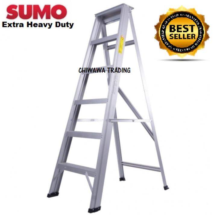 SUMO SS5 Heavy Duty 5 Steps 50" Single Sided Ladder , Tangga Lipat | Lazada