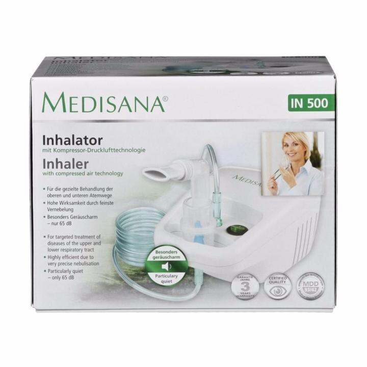 Medisana IN 500 Inhaler With Compressed Air Technology (Quiet ...