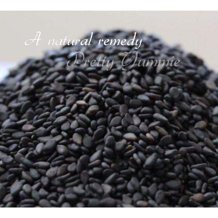 Black Sesame 黑芝麻 Bijan Hitam 1kg | Lazada