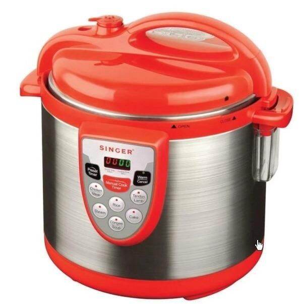 Singer PC602 Electirc Pressure & Normal Cooker 6.0L | Lazada