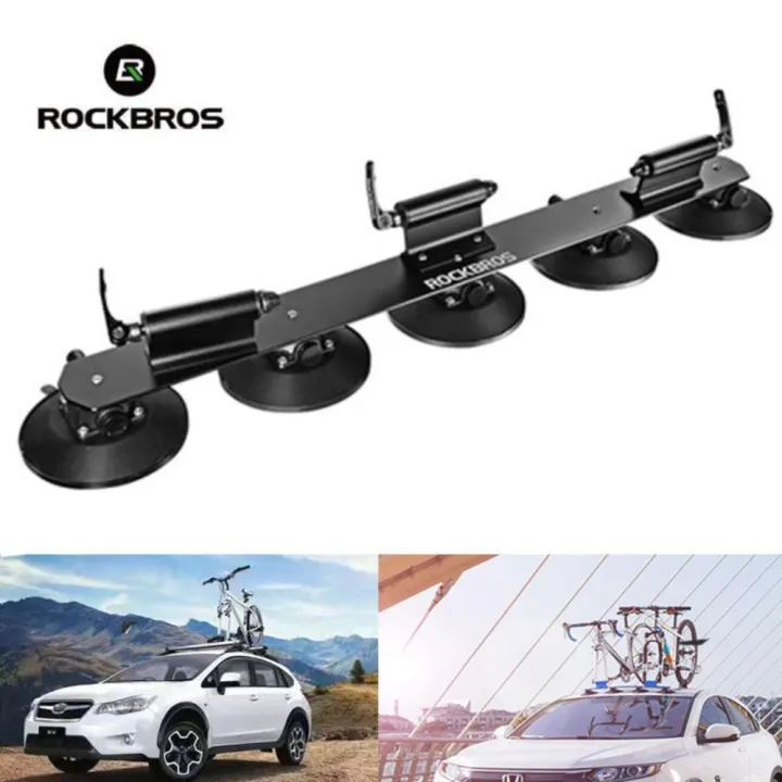 Rockbros Bike Car Suction Roof Carrier Quick Installation Rack Bicycle ...