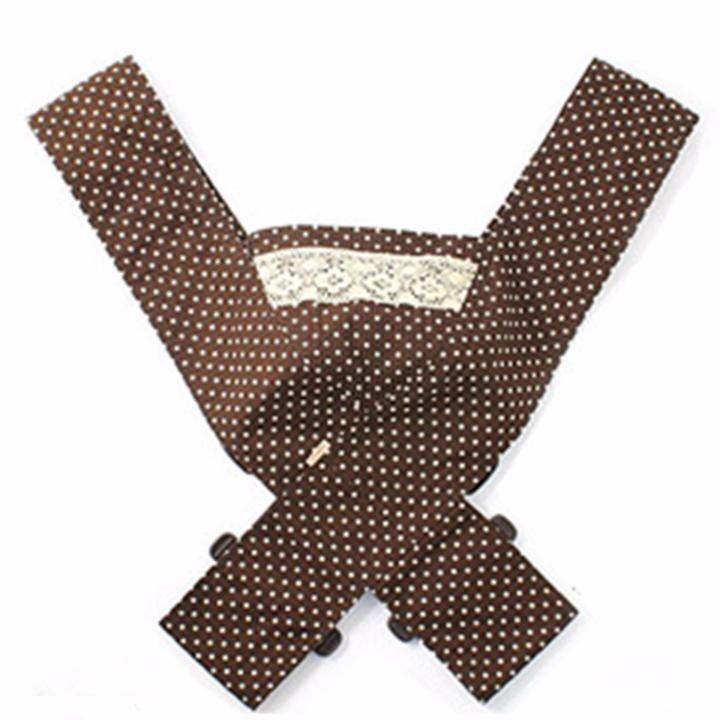 Japanese Minizone Adjustable X-style Baby Carrier - Brown Dot Lace | Lazada