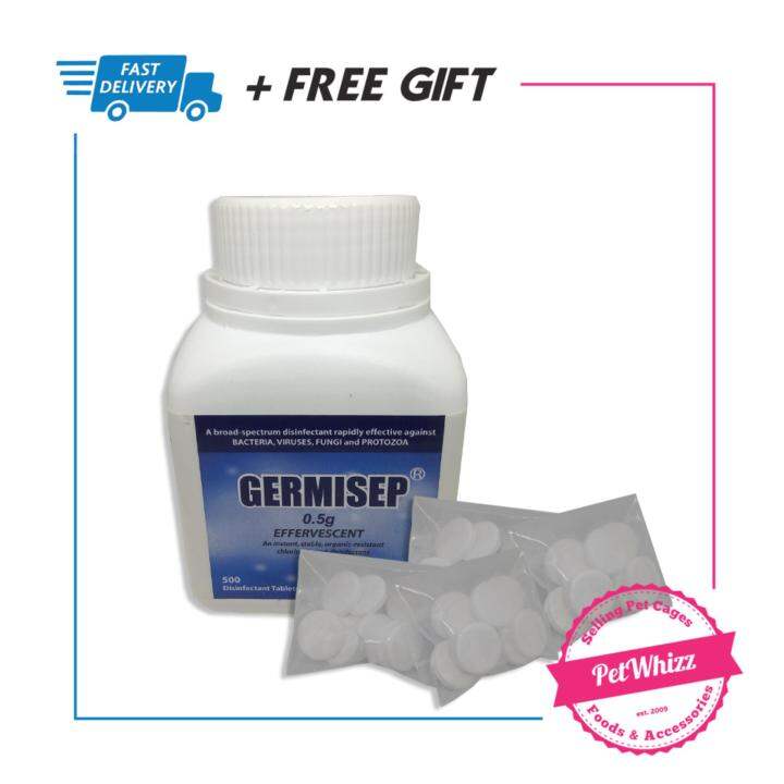 Germisep Effervescent Tablet 0.5g x 10's | Lazada