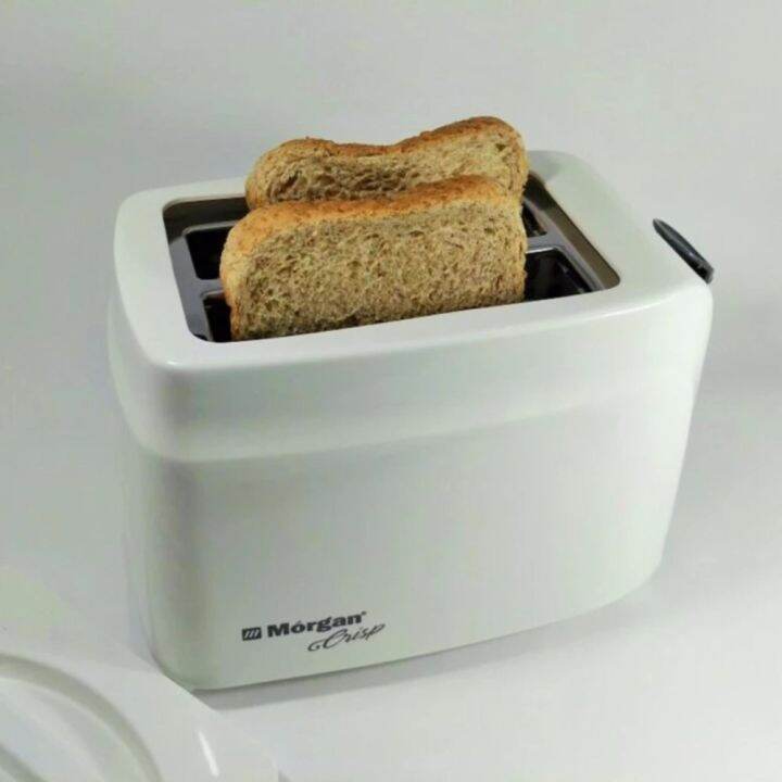 Morgan Bread Toaster 2-Slice with Cover MTS-22A (White) | Lazada