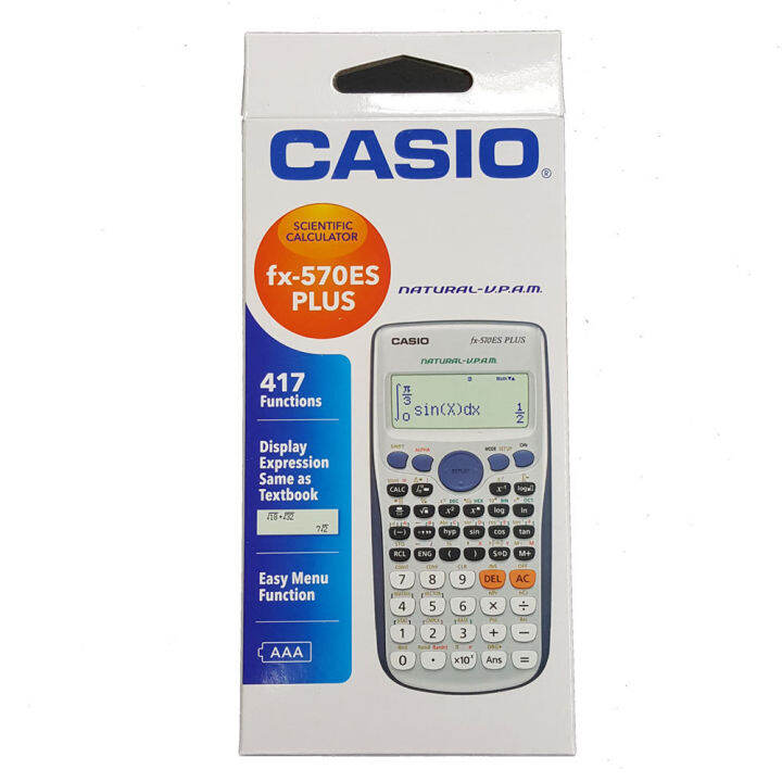 Casio Scientific Calculator FX-570ES Plus | Lazada