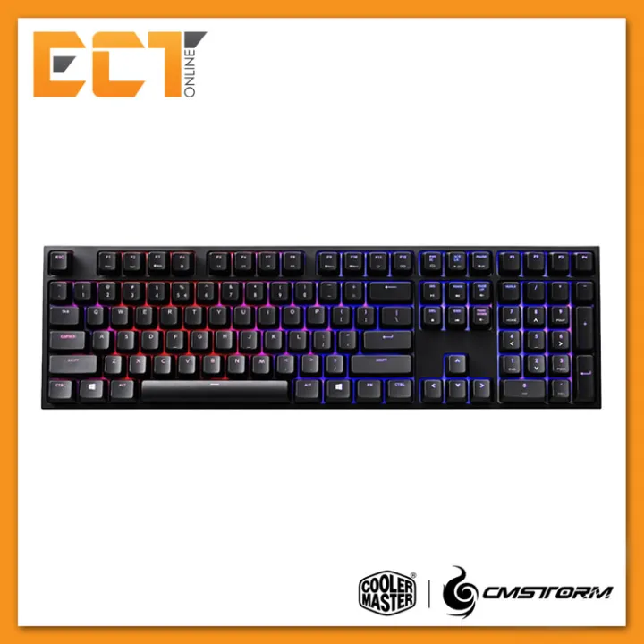 Cooler Master CM Storm QuickFire Xti Cherry MX Blue Switch Keyboard ...