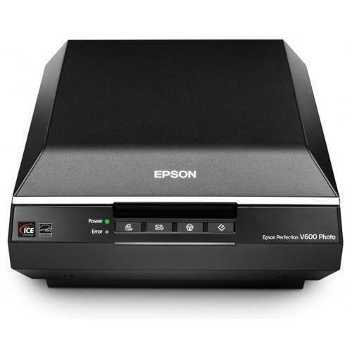 Epson Perfection V600 Photo A4 Flatbed Scanner - 6400x9600dpi Black ...