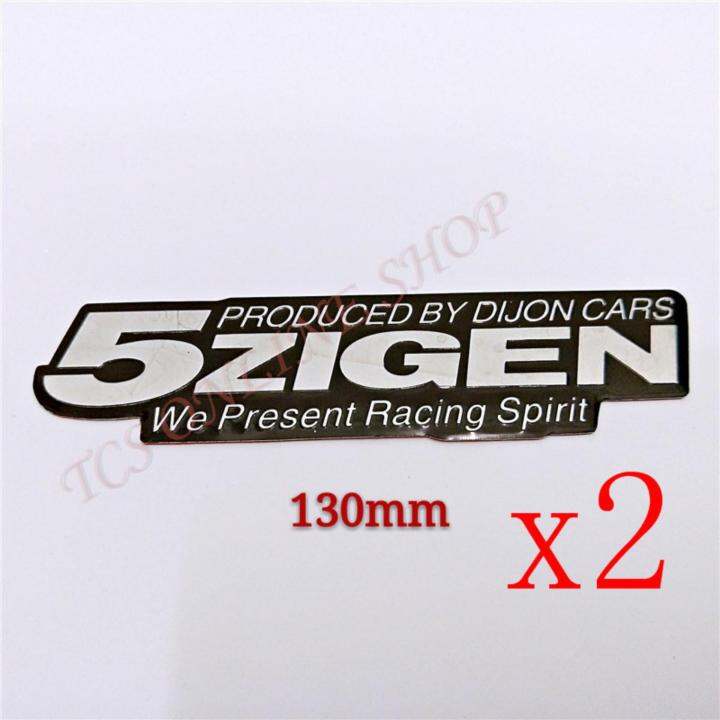 5 ZIGEN Logo Emblem 3D Chrome X2 | Lazada