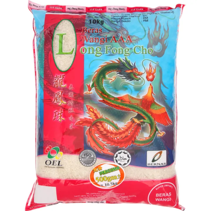 Long Fong Cho AAA Fragrant Rice 10kg | Lazada