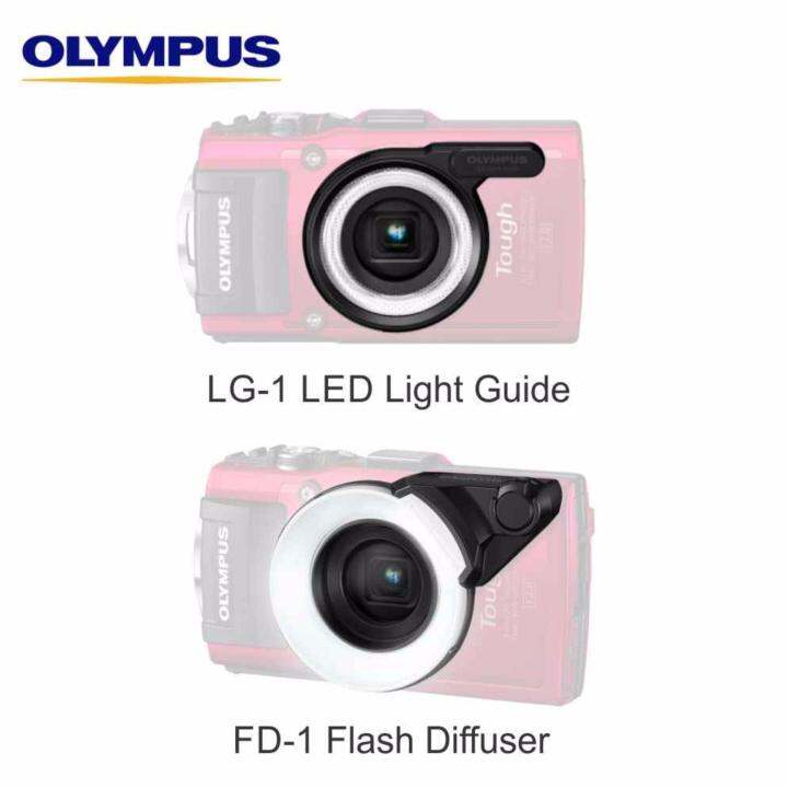 Olympus LG-1 LED Light Guide + FD-1 Flash Diffuser | Lazada