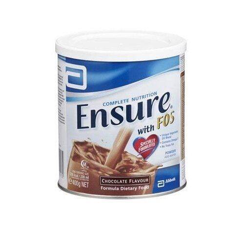Abbott Ensure chocolate with FOS Formula 400g | Lazada