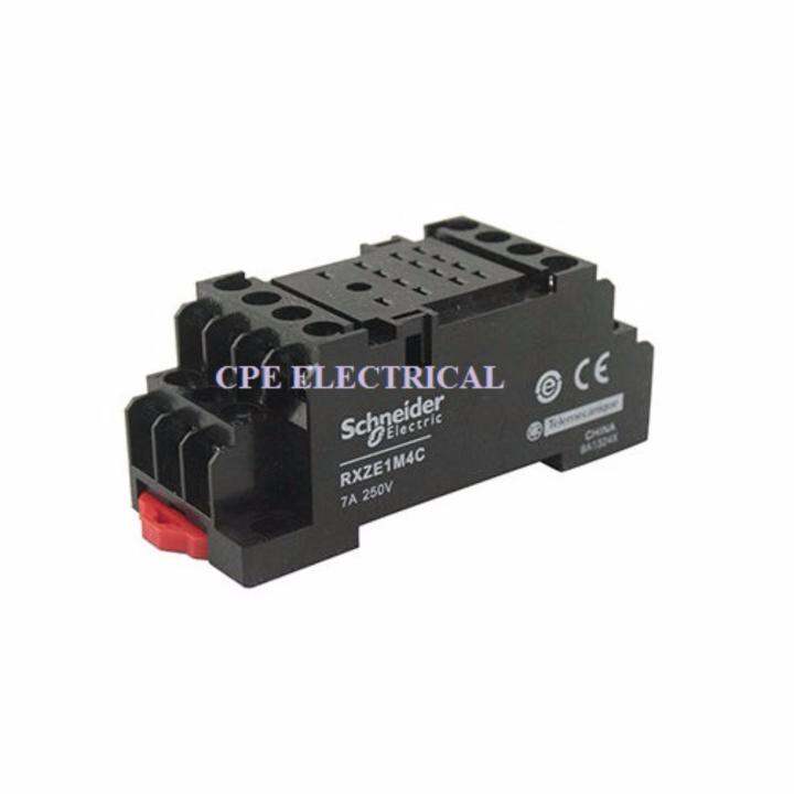 Schneider RXZE1M4C Telemecanique 14 Pin Relay Socket 7a 250v (PYF014E) | Lazada