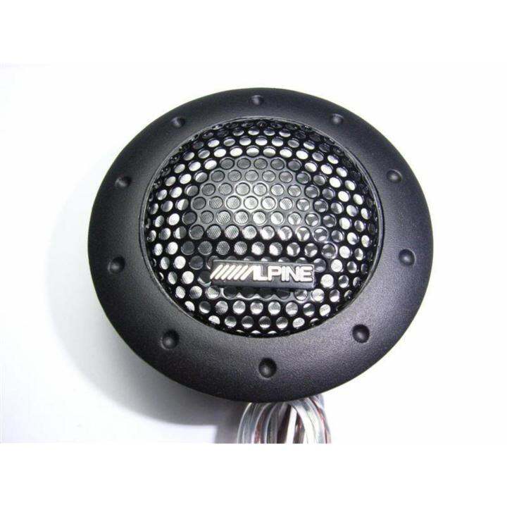 Alpine DDT-S30 25 mm 1" Tweeters Speaker 180W + Crossovers, Dome | Lazada