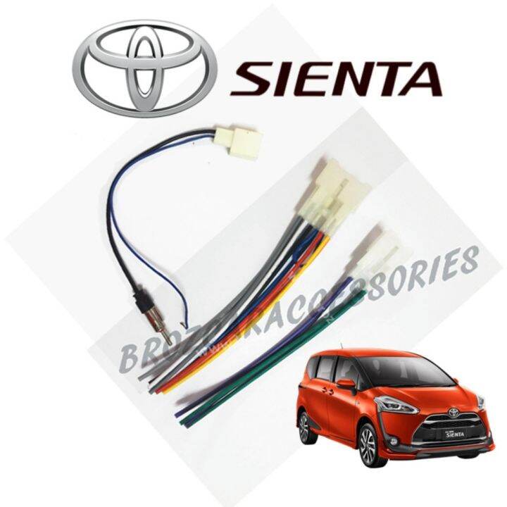 Broz Toyota Sienta OEM Plug and Play Socket Cable Player Socket ...