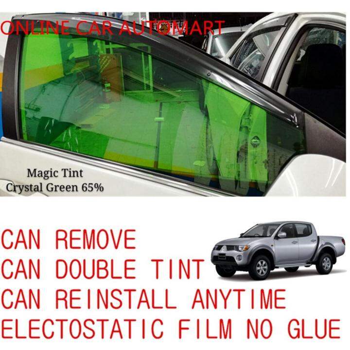 OEM Pre-Cut Shape Magic Tinted Solar Tinted (4 Windows) 65% Crystal ...