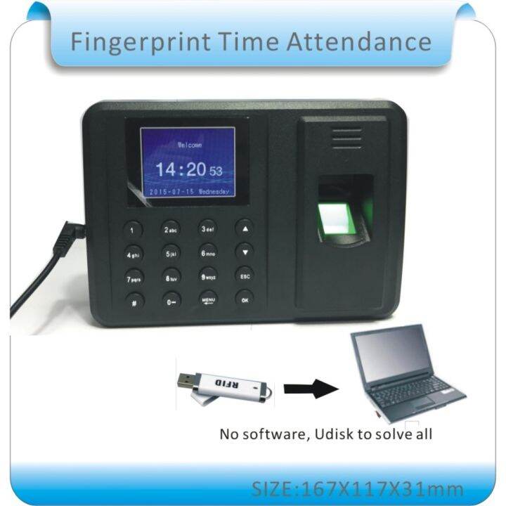 INTELLIGENT MULTI THUMBPRINT FINGERPRINT TIME ATTENDANCE RECORDER (2 YEARS WARRANTY ) | Lazada