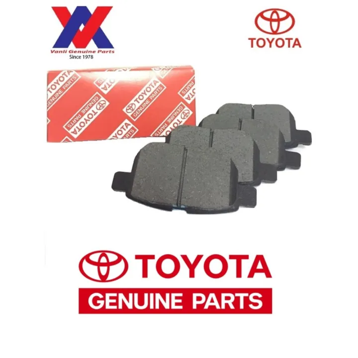 Toyota Rear Brake Pads for Toyota Camry ACV40 / Harrier ZSU60 - 04466 ...