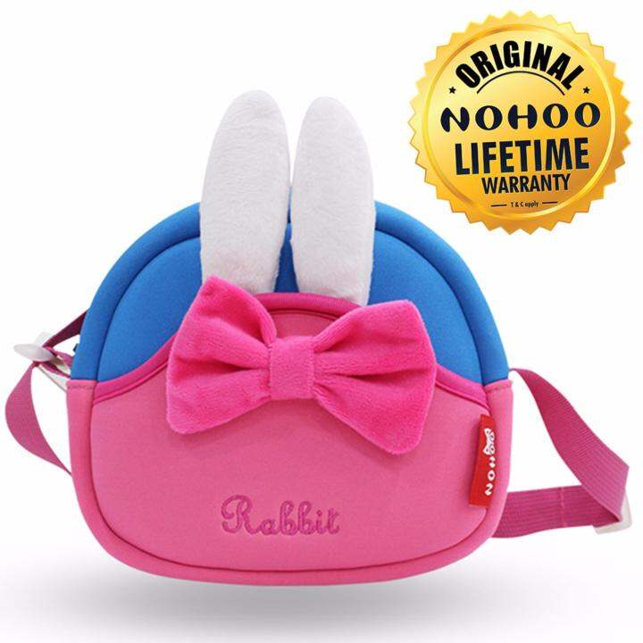 Nohoo Kids Sling Bag Rabbit (Pink) | Lazada