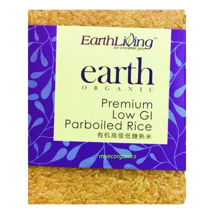 Earth Organic Premium LOW GI Parboiled Rice 900G | Lazada