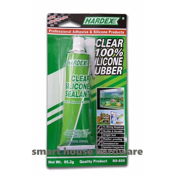 RS-850 HARDEX SILICONE RUBBER(CLEAR) | Lazada
