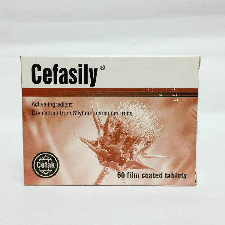 Cefak cefasily Silymarin 200mg liver tonic 60's | Lazada