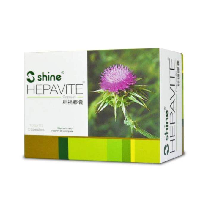 Shine Hepavite Capsule (10’s x 10 Capsules) | Lazada