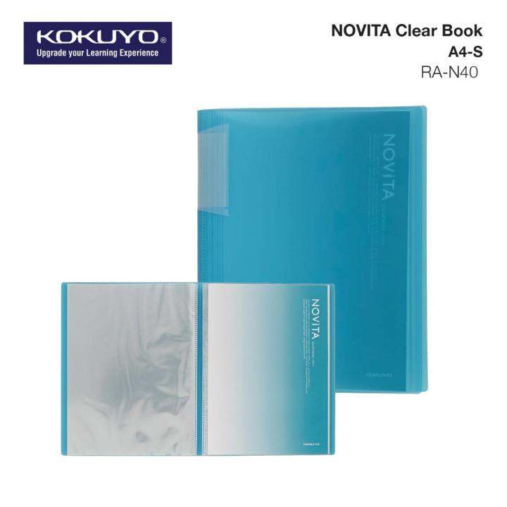 KOKUYO RA-N40 CLEAR BOOK CLEAR HOLDER FILE - NOVITA | Lazada