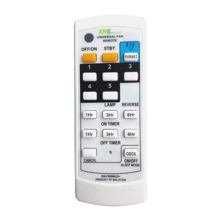 UNIVERSAL FAN REMOTE CONTROL RM-F900MKII-2UNIT | Lazada