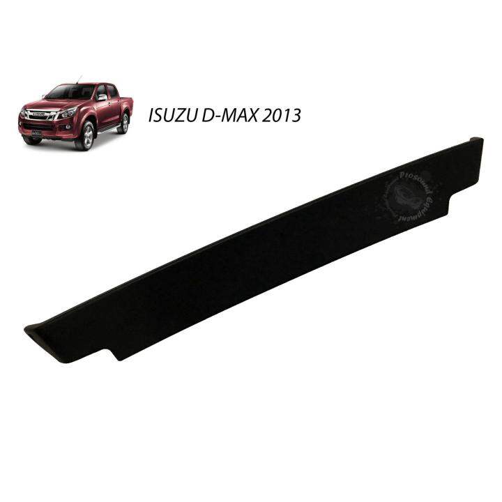 ISUZU D-MAX 13 ABS TOP SPOILER (MATT BLACK) | Lazada