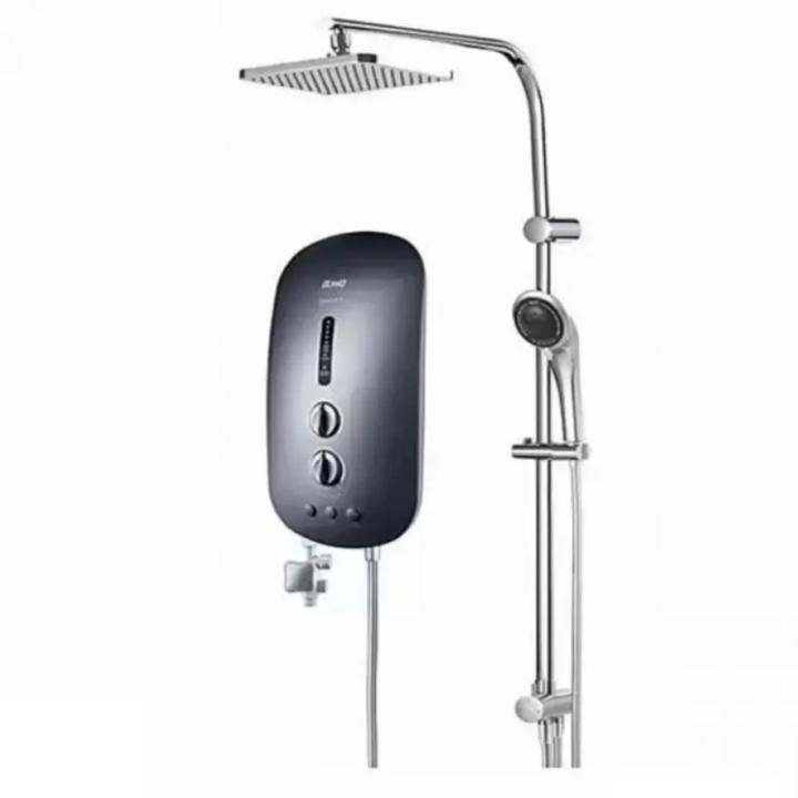 Alpha SMART 18I PLUS Inverter DC Pump Water Heater with Rain Shower - Black | Lazada