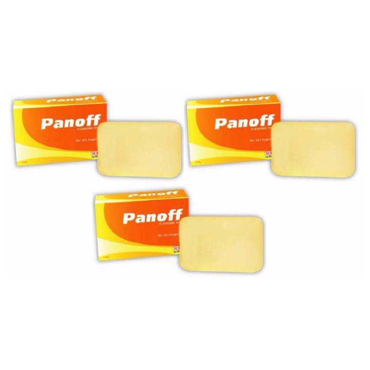 3 Set Panoff cleansing sulfur soap bar for fungal skin daily use (100g ...