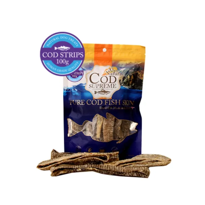 ALPS NATURAL COD SUPREME COD STRIPS 100g X 3 | Lazada
