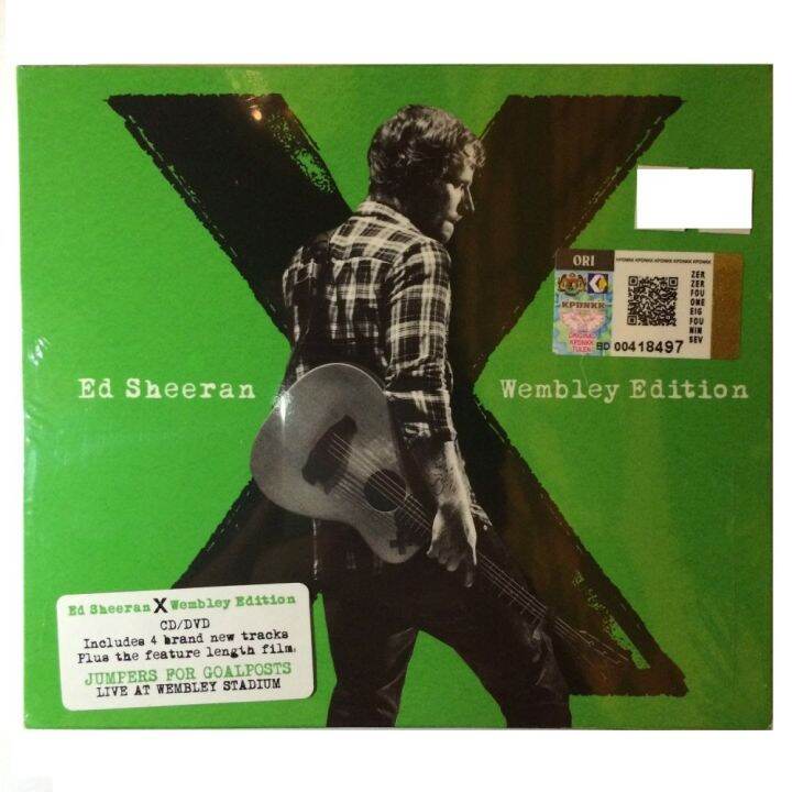 Ed Sheeran X (Wembley Edition) [CD+DVD] | Lazada