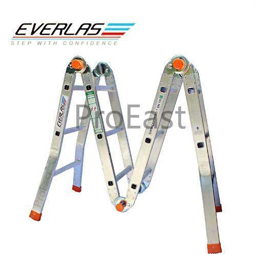 Everlas YMPRH12 12 Steps Multipurpose Ladder with Staging Board Tangga ...